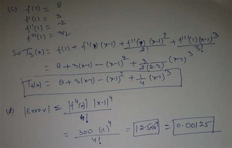 15 4 23 Let Fbe A Function Having Derivatives Of All Orders For All