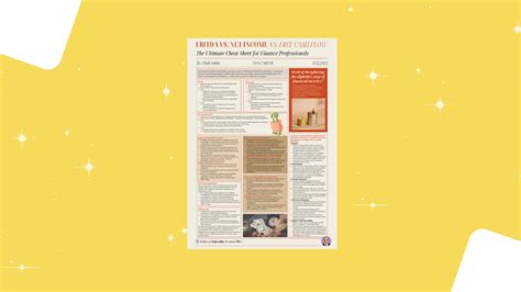 Mastering Financial Metrics Your Ultimate Cheat Sheet