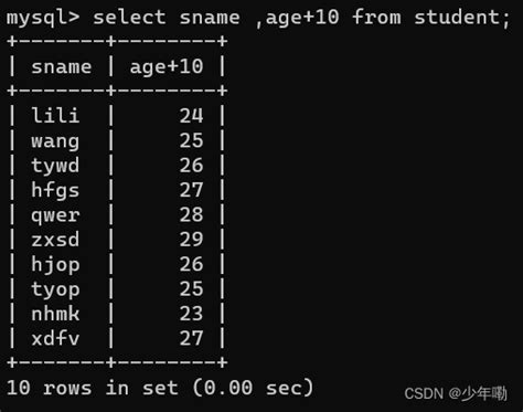 sql数据库基础语法，记录贴2 csdn博客