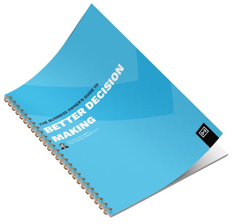 preview of business owner s guide to better decision making