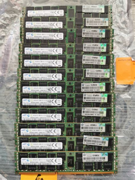 Hp Samsung Gb Ddr Mhz Ecc Rdimm Ram Computers Tech Parts Accessories Computer