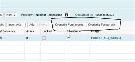 Specification Nutrient Inheritance Sap Community