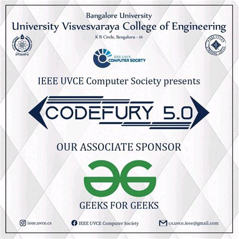 Ieee Uvce On Linkedin Codefury Hackathon Ieeeuvce Ieee Uiux