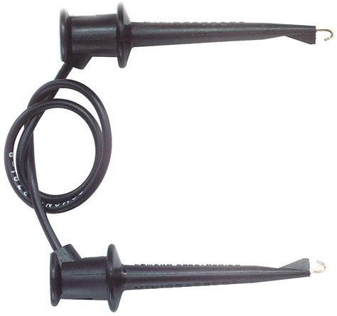 POMONA 24 In Lg Test Clip To Test Clip Mini Grabber Patch Cord Kit 30PJ18 5523 Grainger