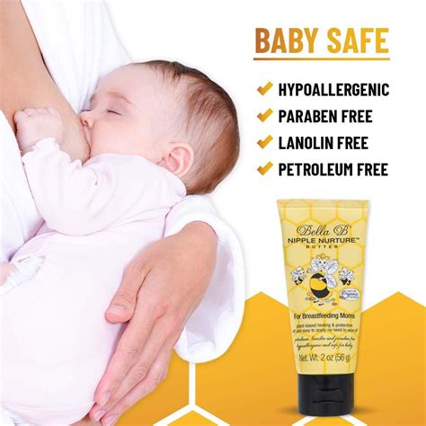 Bella B Nurturing Nipple Butter 2 Oz Organic Breastfeeding Nipple