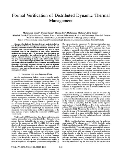 pdf formal verification of distributed dynamic thermal management