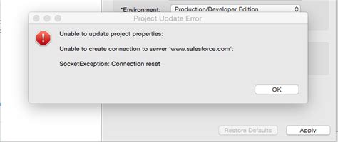 Api Force Com IDE Eclipse Connection Issues Salesforce Stack Exchange