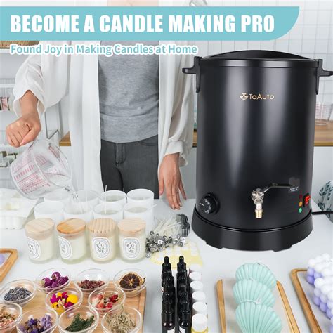 How To Make Professional Candles With A Toauto Wax Melter Toauto Melters