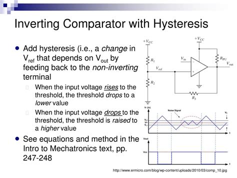 Inverting Comparator With Hysteresis Calculator At Claudia Sutton Blog