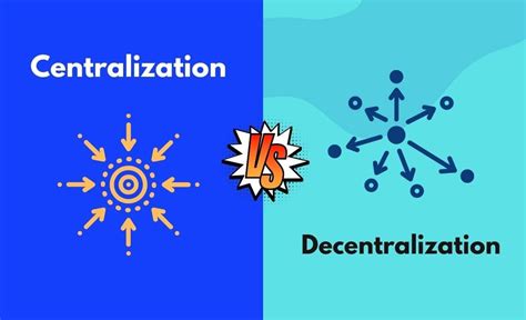 Centralization Vs Decentralization Whats The Difference In Tabular Form Points