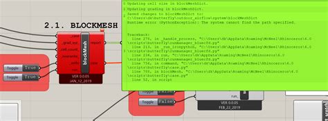 Blockmesh Component Error · Issue 410 · Ladybug Toolsbutterfly · Github