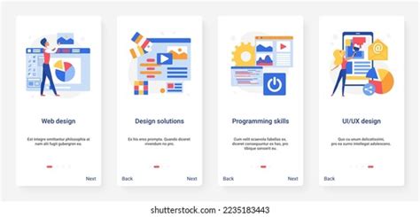 Man Software Engineer Concept Design Optimization Stock Vector Royalty