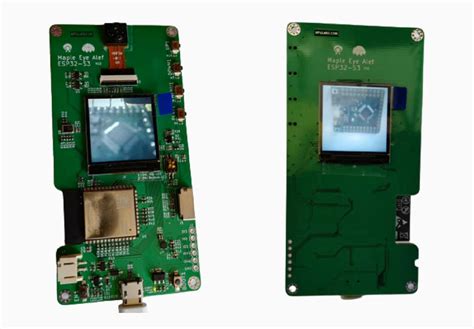 Maple Eye Esp32 S3 Board Offers 2mp Camera Microphone And Two Lcd