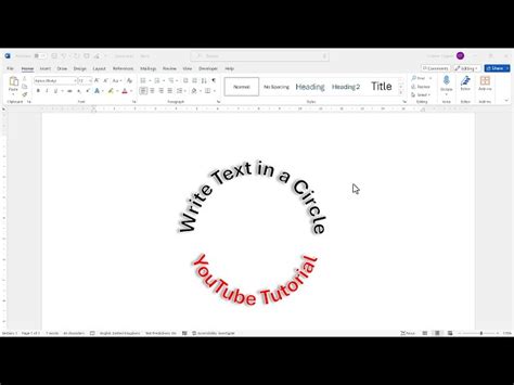 How To Draw Circle Around Text In Word