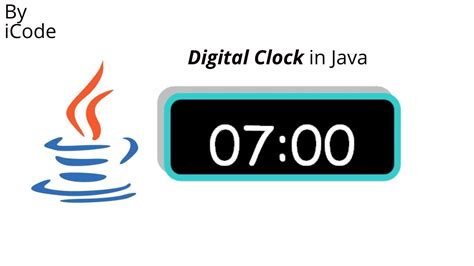 Digital Clock In Java TUTORIAL YouTube