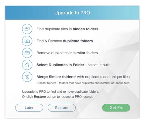 Duplicate File Finder Benefits Of Pro Mode