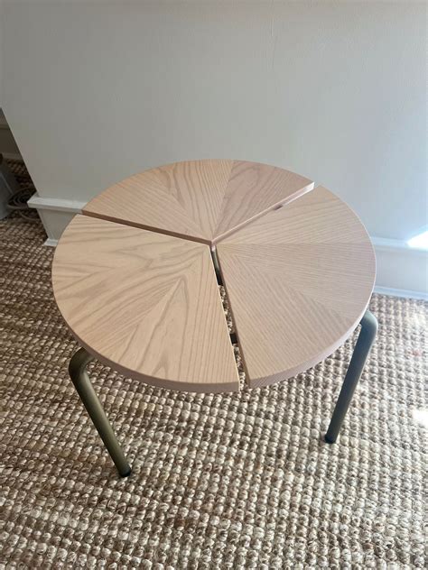 Circular Side Table The1818collective