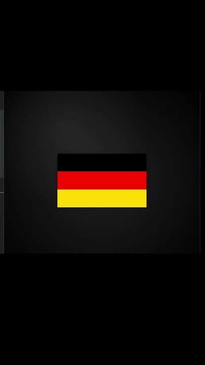 Germany Flag With Html And Css Html Css Coding Ui Asmr Asmrsounds