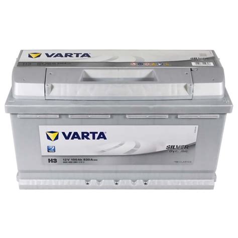 VARTA Silver Dynamic (H3) 100Ah 830A R+ (L5) купити в інтернет-магазині ...