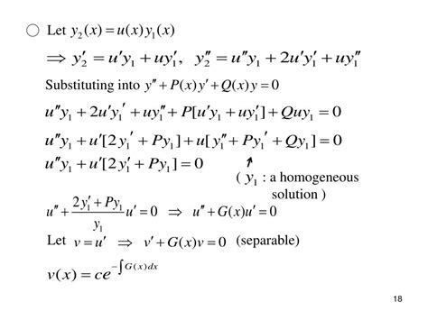 Ppt Chapter 2 Second Order Differential Equations Powerpoint