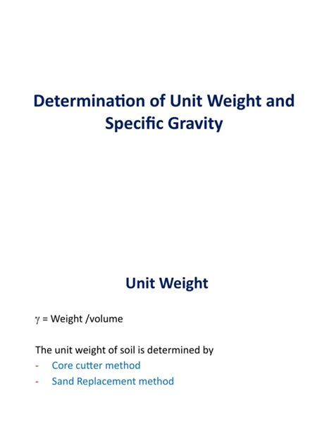 Specific Gravity Determination By Pycnometer Pdf