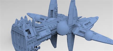 Obj File Wraith Interceptor Architecture 14・3d Printable Model To Download・cults