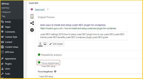 how to add meta description and keywords to a wordpress website for