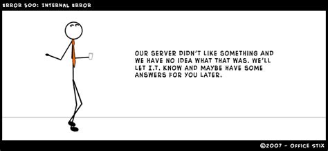500 Error