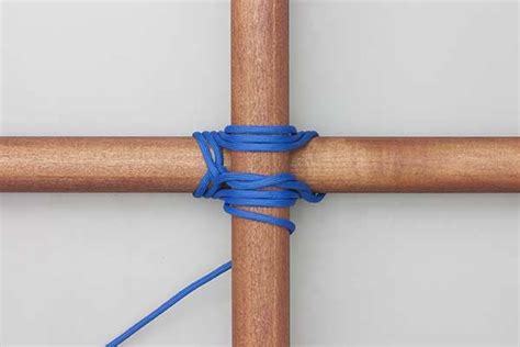 Tutorial On Square Lashing Technique Square Knots Tutorial