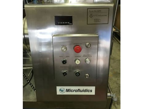 Microfluidics M7125 10 Microfluidizer Microfluidics M7125 10 Microfluidizer
