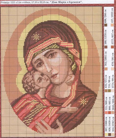 Иконы из бисера: мастер-класс и схемы вышивки бисером