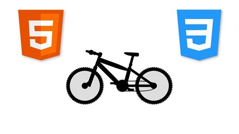 bicycle with html and css how to create a riding bicycle with html