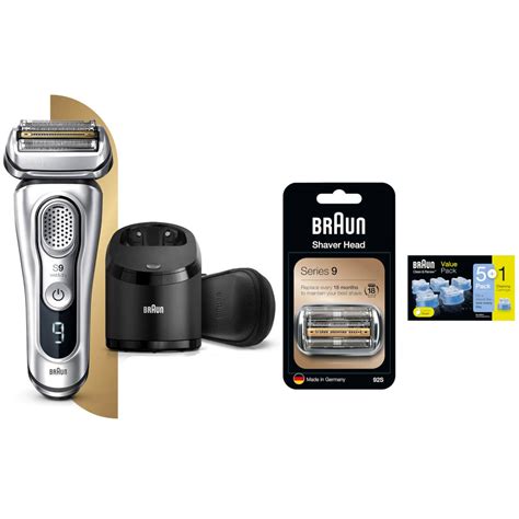 Braun Series 9 9390cc Electric Shaver with Cleaning Centre, CCR and ...