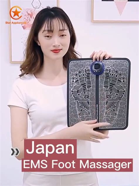 Rpang Japan Electric Foot Massager Ems Foot Massager Pad Feet