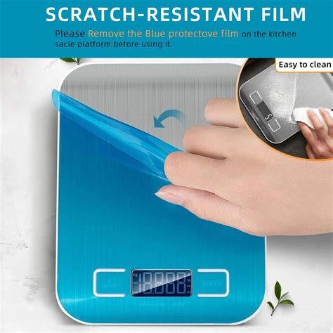 Kitchen Scale Digital Multi Function Stainless Ste Vicedeal