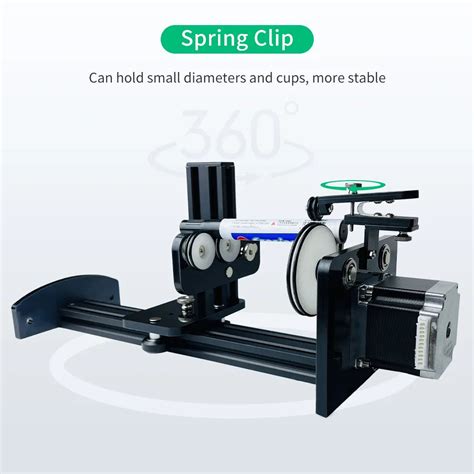 Lunyee Laser Roller Rotary Axis Engraver Attachment For Column Laser E