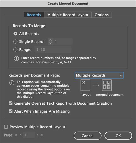 Data Merge Multipledifferent Data On Same Page Adobe Product