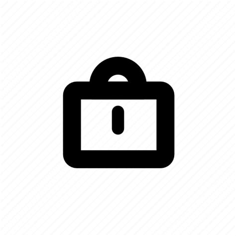 Lock Padlock Protect Security Locked Password Icon Download On