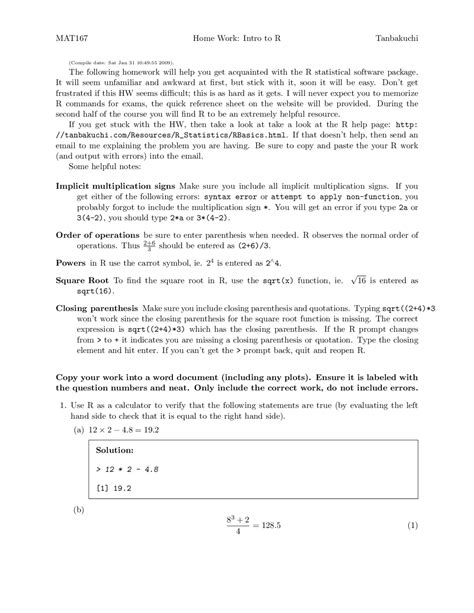 Square Root Introduction To Statistics Solved Exam Docsity