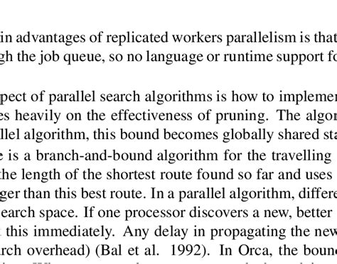 Structure Of The Parallel Tsp Program Download Scientific Diagram