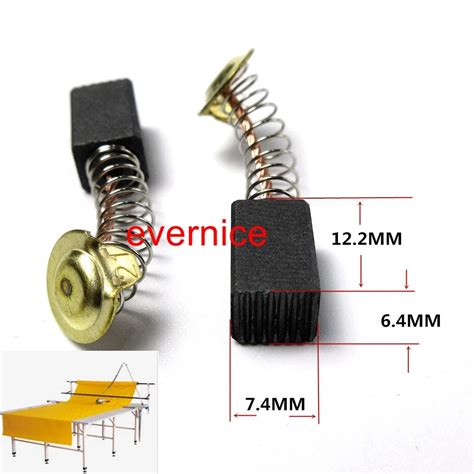 천 절단기 엔드 커터 도구 용 카본 브러쉬 2 개재봉 기계 And 액세사리 Aliexpress
