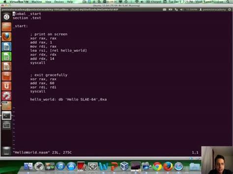 Module 2 Execve Shellcode Stack Method X86 64 Assembly Language And Shellcoding On Linux