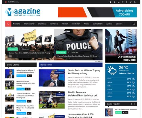 Template Website Responsive Menggunakan Php Dan MySql SwaraKalibata