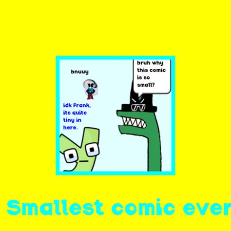 Smallest Comic Ever Comic Studio