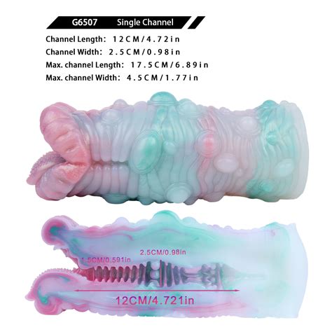 Geeba 6507 Colorful Sea Slug Fantasy Masturbations Qianai Official Store Sex Toys Factory