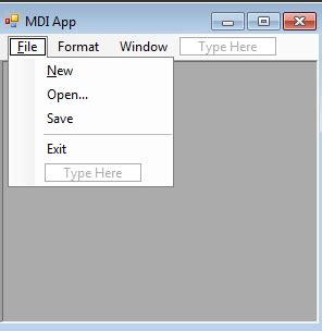How To Create MDI Forms In VB NET