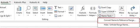 How To Replace Range Names With Cell References In Excel