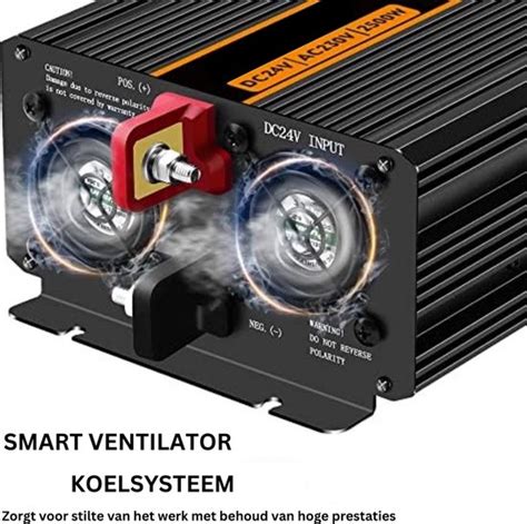 Omvormer 24v 230v Omvormer Koelbox Bol