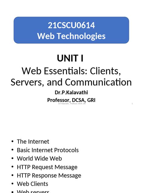 Pk Wt Unit 01 Webessentials Pdf World Wide Web Internet And Web
