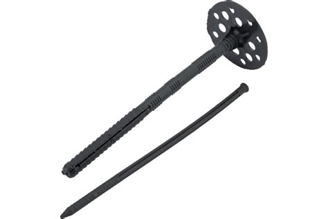 Дюбель для теплоизоляции с пластиковым гвоздем INTERFIX ИЗО 10x180, 500 ...
